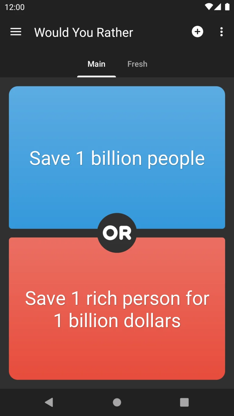 Play Would You Rather – Free to Play